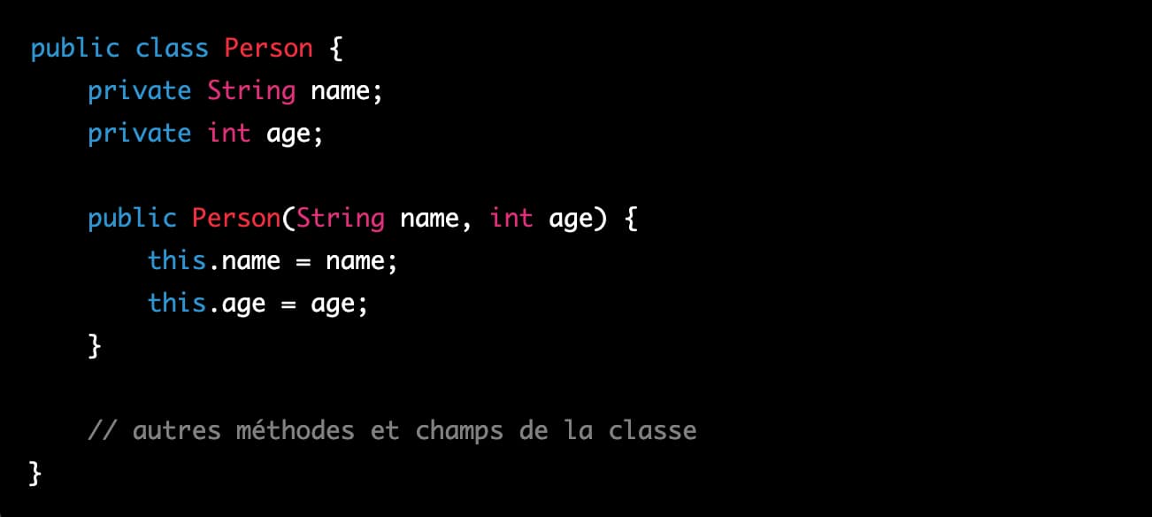 Les constructeurs en Java - Cr10